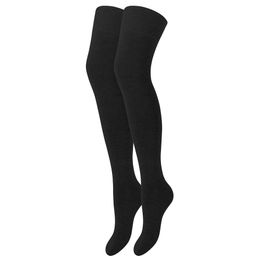 Yenita Over the Knee Socks female Black size 36-41