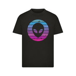 F4NT4STIC T-Shirt 'Alien Kopf' Jungen Gr&ouml;&szlig;e 146/152 blau / lila / pink / schwarz