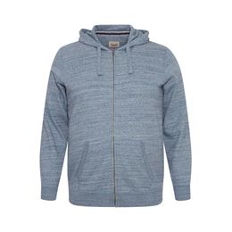 Blend Zip-Up Hoodie 'Velno' male Blue size 6XL