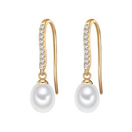 Valero Pearls Earrings female Gold size One Size