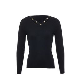 leo selection Pullover Damen Gr&ouml;&szlig;e XS/S schwarz