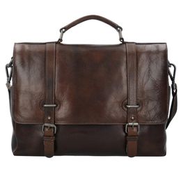 Leonhard Heyden Document Bag 'Roma' male Brown size One Size