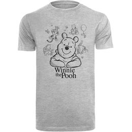 F4NT4STIC Shirt 'Disney Winnie The Pooh' male Grey size XL