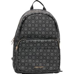 Carlo Colucci Rucksack 'DeGasperin' Damen Gr&ouml;&szlig;e One Size grau / schwarz