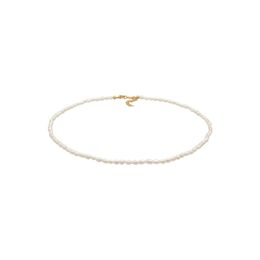 Elli Premium Kette Damen Gr&ouml;&szlig;e 36 gold / wei&szlig;