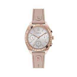 Furla Analog Watch female Gold size One Size