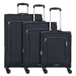 American Tourister Suitcase Set 'Avantour' male Blue size One Size