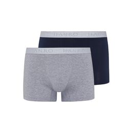 Hanro Boxer shorts 'Essentials' male Blue, Grey size L