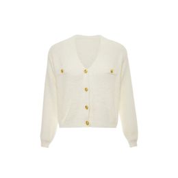 Swirly Knit Cardigan female White size M