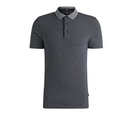 BOSS Poloshirt 'Pitton' Herren Gr&ouml;&szlig;e XL saphir / wei&szlig;