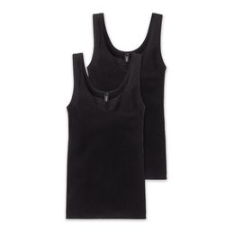 Schiesser Undershirt female Black size 44