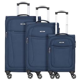 Nowi Suitcase Set 'Edinburgh' male Blue size One Size