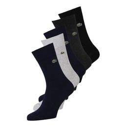 Lacoste Socken Herren Gr&ouml;&szlig;e 43/46 anthrazit / hellgrau / schwarz