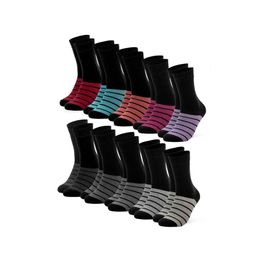 Occulto Socks 'Laura' female Black size 39-42