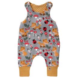 Land-juwelen Romper/Bodysuit 'Waldtiere' boy Grey size 92