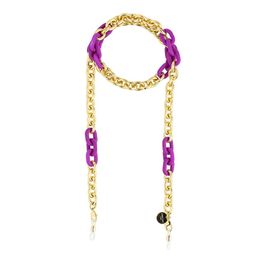 Cheeky Chain Munich Necklace 'Kyoto' female Purple size One Size