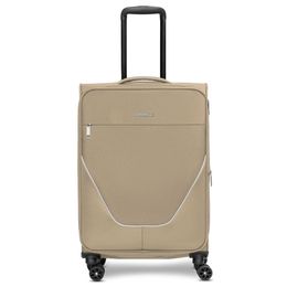 Stratic Trolley 'Taska' Herren Gr&ouml;&szlig;e One Size taupe / schwarz / silber
