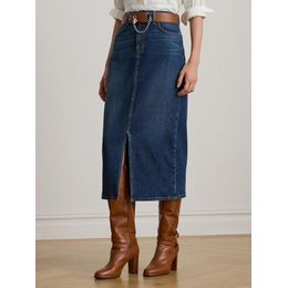 Lauren by Ralph Lauren Lauren Ralph Lauren Rock 'MAHLAN' Damen Gr&ouml;&szlig;e 36 blue denim