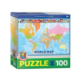 Eurographics Weltkarte (Puzzle) | Gr.: onesize
