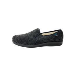 Fly Flot Hausschuh Hauschuhe in schwarz | Gr.: 45