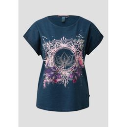 QS T-Shirt in 58D2_tiefblau | Gr.: L