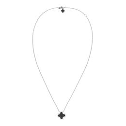 Lenoites Kette 'Clover 10' Damen Gr&ouml;&szlig;e One Size schwarz / silber