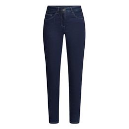 Betty Barclay Basic-Jeans mit aufgesetzten Taschen in Dunkelblau | Gr.: 40