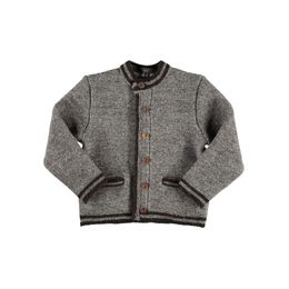 OS-Trachten Kinder Strickjacke Ruruba in dunkelbraun | Gr.: 110/116