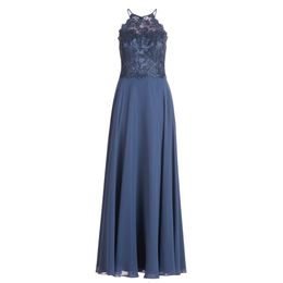 Vera Mont Abendkleid r&uuml;ckenfrei in Blue Stone | Gr.: 40