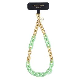 Cheeky Chain Munich Handyanh&auml;nger 'Lio' Herren Gr&ouml;&szlig;e One Size gold / mint