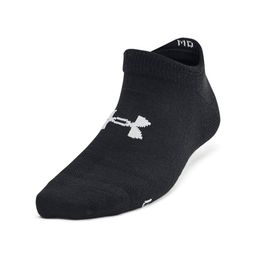 Under Armour Kinder Socken "Ua Yth Essential No Show 6Pk" in Schwarz | Gr.: S