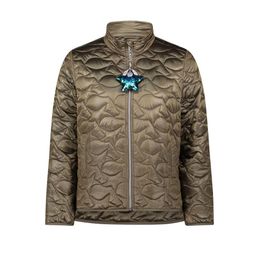 Cartoon Steppjacke mit Eingrifftaschen in Dusky Green | Gr.: 38