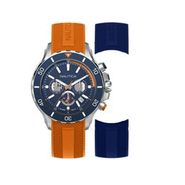 Nautica Analog Watch 'NST' male Orange size One Size