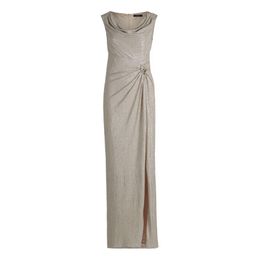 Vera Mont Abendkleid im Glitzer-Look in Cream/Silver | Gr.: 36