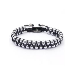 GT Collection Armband 'Double-Bead' Herren Gr&ouml;&szlig;e One Size silber