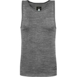 Normani Outdoor Sports Herren Merino Unterhemd Alice Springs in Grau | Gr.: M