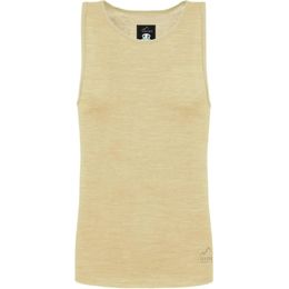 Normani Outdoor Sports Herren Merino Unterhemd Alice Springs in Wollwei&szlig; | Gr.: L