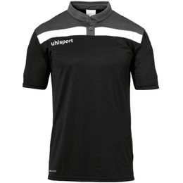 Uhlsport Polo "Offense 23 Polo Shirt" in Schwarz | Gr.: 164