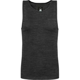 Normani Outdoor Sports Herren Merino Unterhemd Alice Springs in Anthrazit | Gr.: S