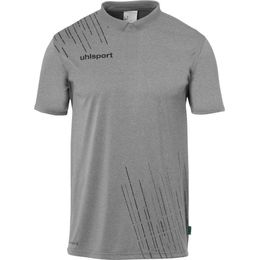 Uhlsport Polo "Score 26 Poly Polo" in Grau | Gr.: 164