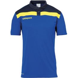 Uhlsport Polo "Offense 23 Polo Shirt" in Blau | Gr.: 164