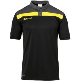 Uhlsport Polo "Offense 23 Polo Shirt" in Schwarz | Gr.: 152
