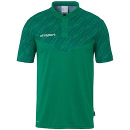 Uhlsport Polo "Progressive 28 Polo Shirt" in Gr&uuml;n | Gr.: 140