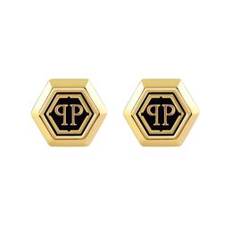 Philipp Plein Jewellery Cufflinks male Gold size One Size