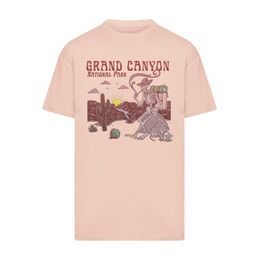 F4NT4STIC Shirt 'US National Parks Grand Canyon Sunrise' male Pink size XXL
