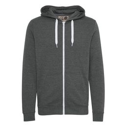 !Solid Zip-Up Hoodie 'Olli' male Grey size XXL