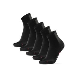Danish Endurance Athletic Socks 'Quarter Pro' male Black size 39-42