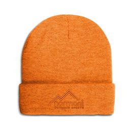 Normani Beanie ' Calgary ' male Orange size One Size