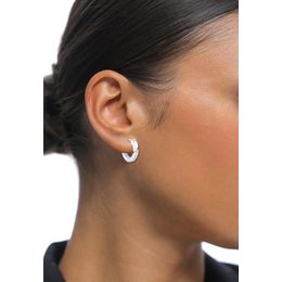 Elli DIAMONDS Earrings 'Diamant' female Silver size One Size