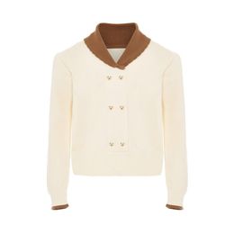 Naemi Knit Cardigan female Beige size XS/S